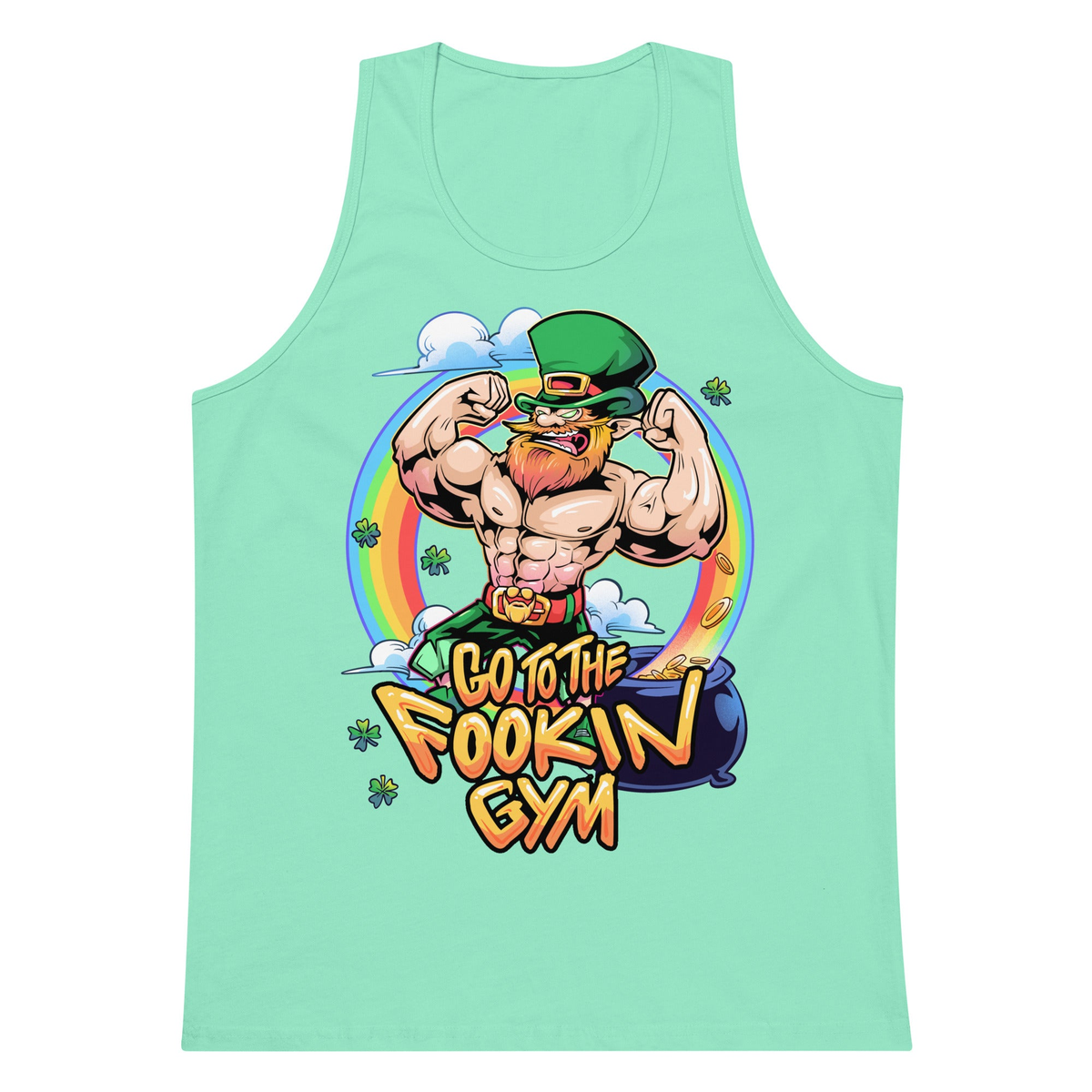 Leprechaun Go To The Fookin Gym Papa Swolio