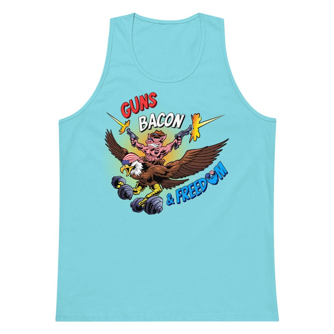 Guns, Bacon & Freedom (Image) – Papa Swolio