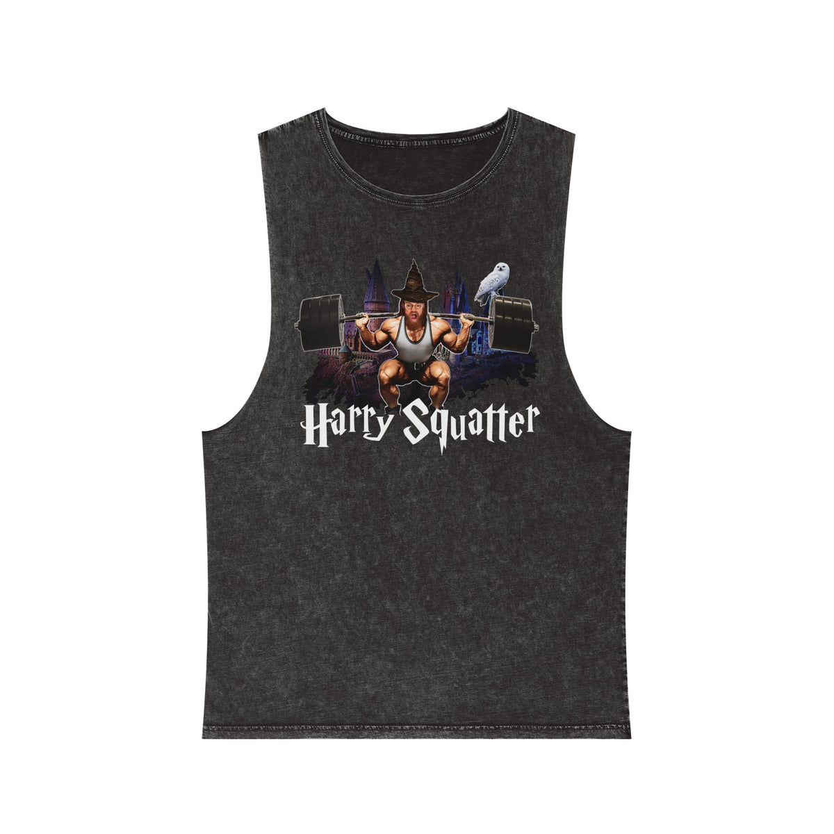 Harry Squatter Stonewash Tank Top – Papa Swolio