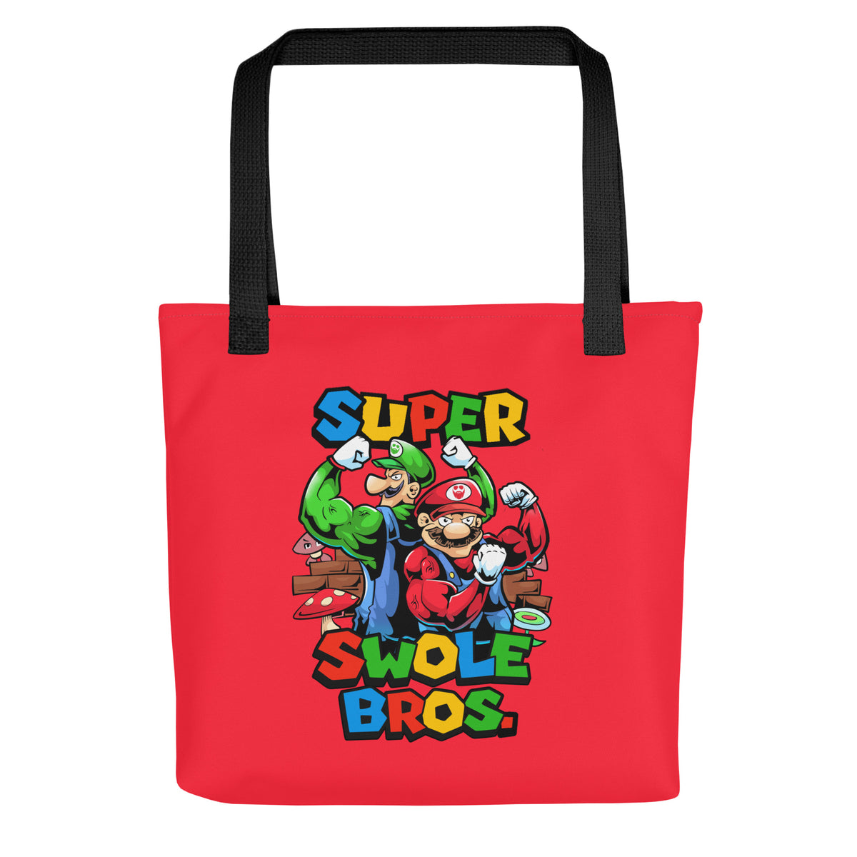 Super Swole Bros Tote Bag – Papa Swolio