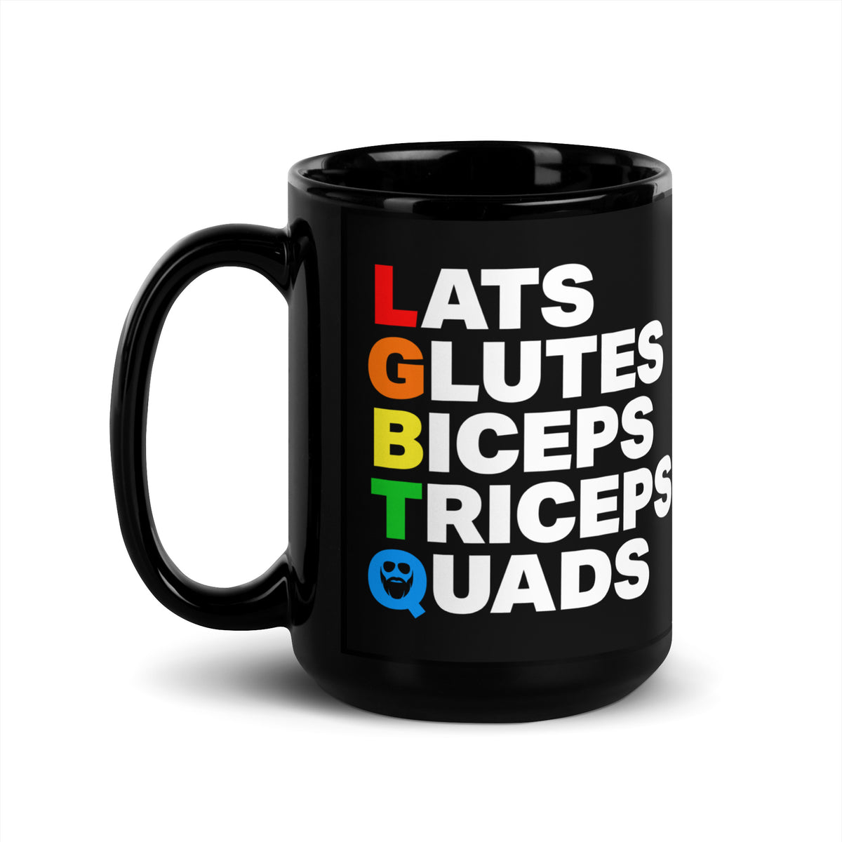 Muscle Alphabet Mug – Papa Swolio