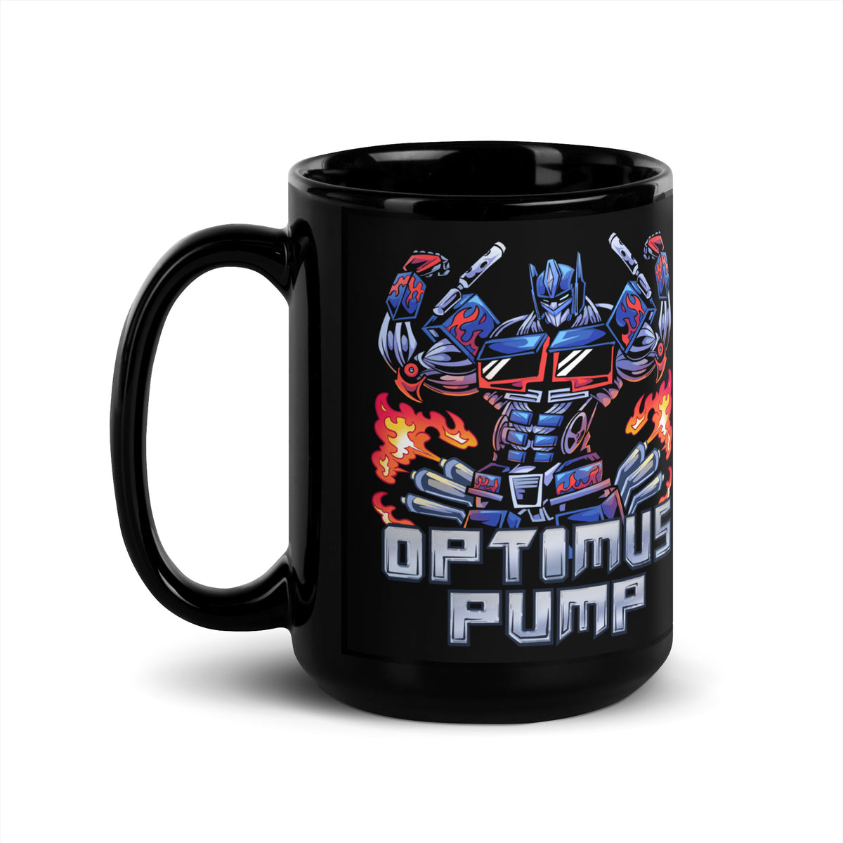 Optimus Pump Mug – Papa Swolio