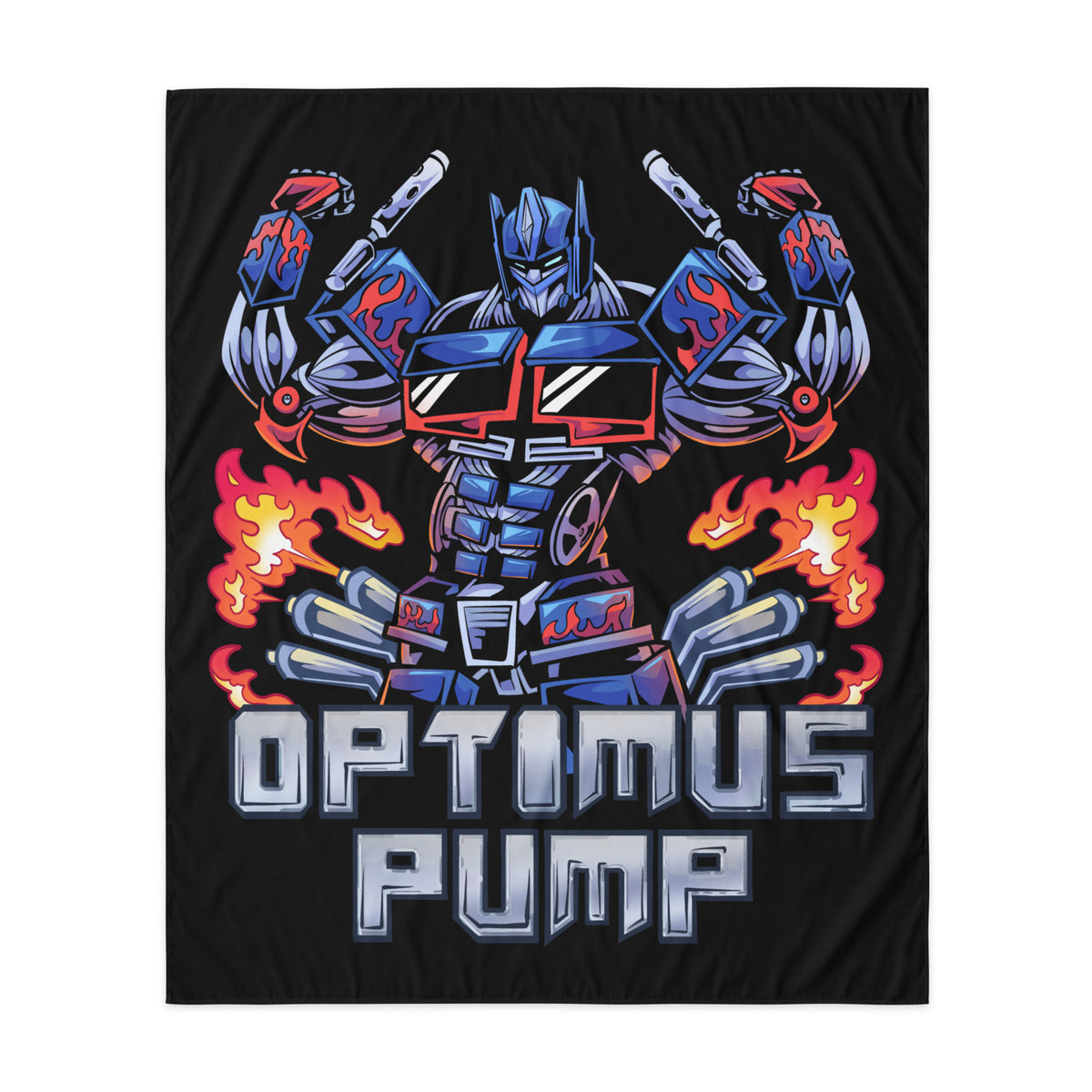 Optimus Pump Tapestry – Papa Swolio