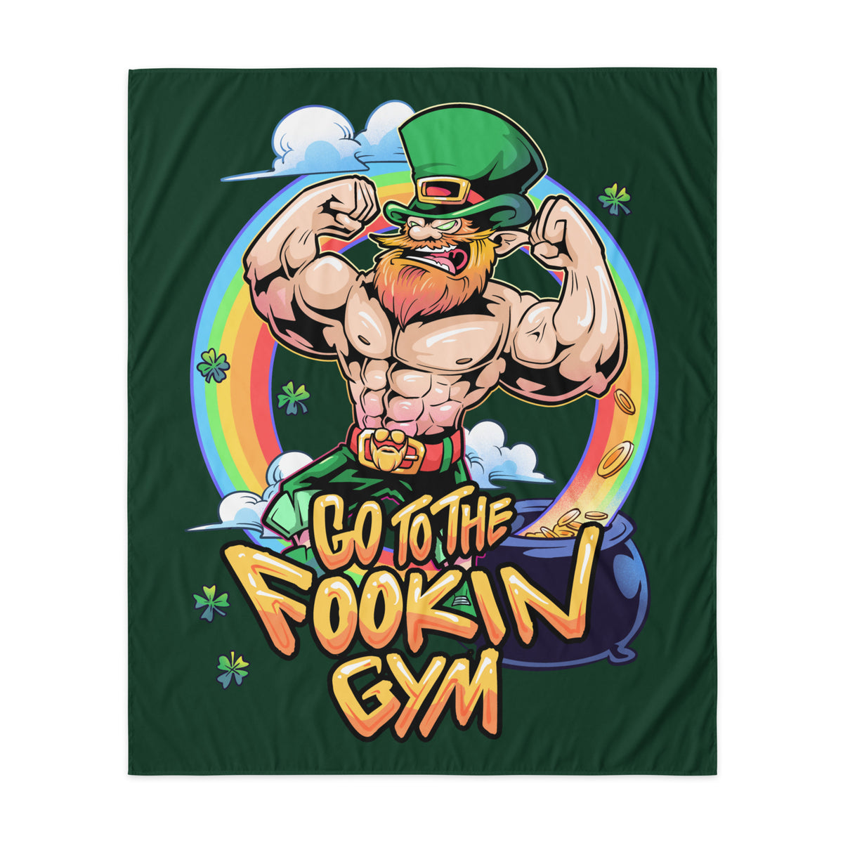 Go To The Fookin Gym Tapestry – Papa Swolio