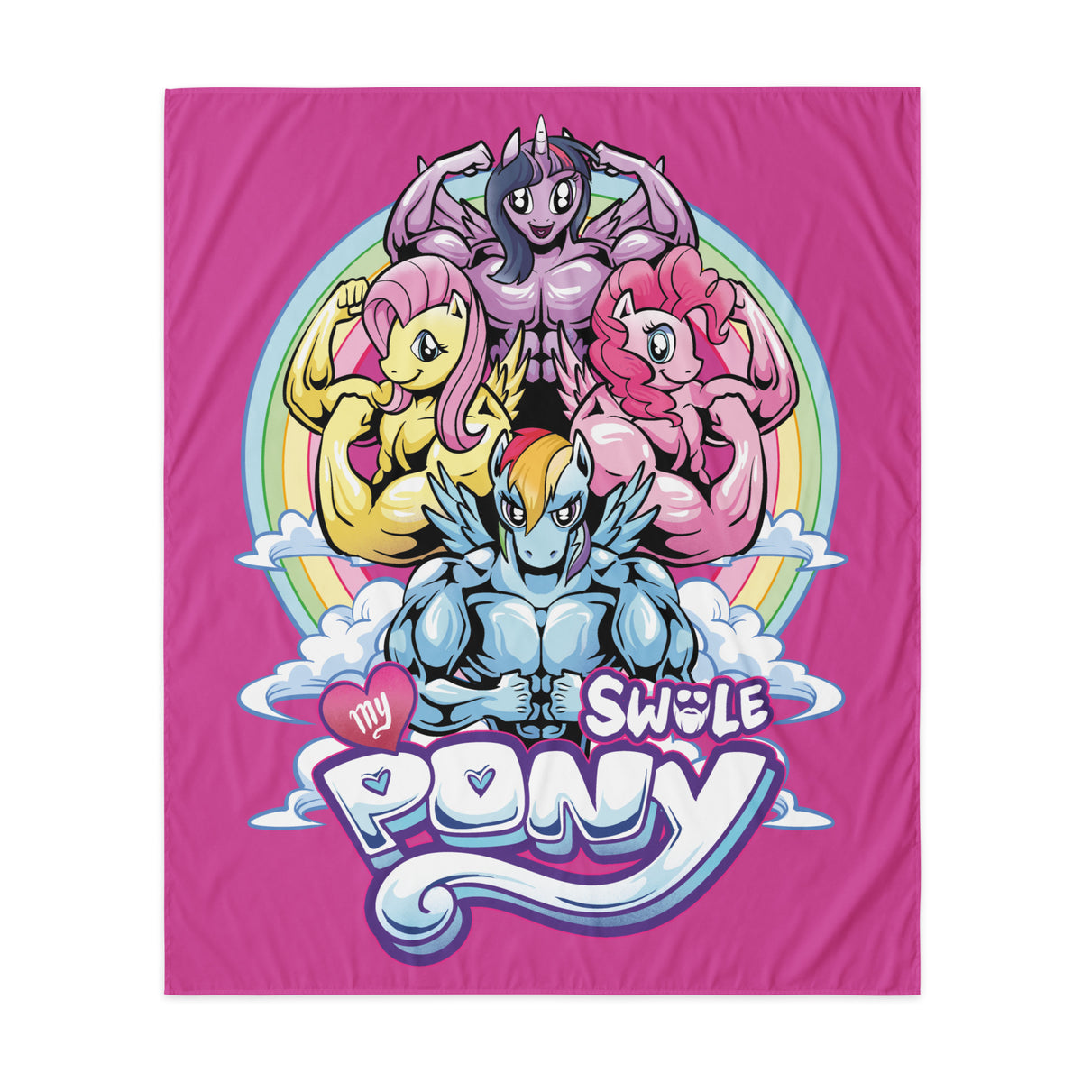 My Swole Pony Tapestry – Papa Swolio