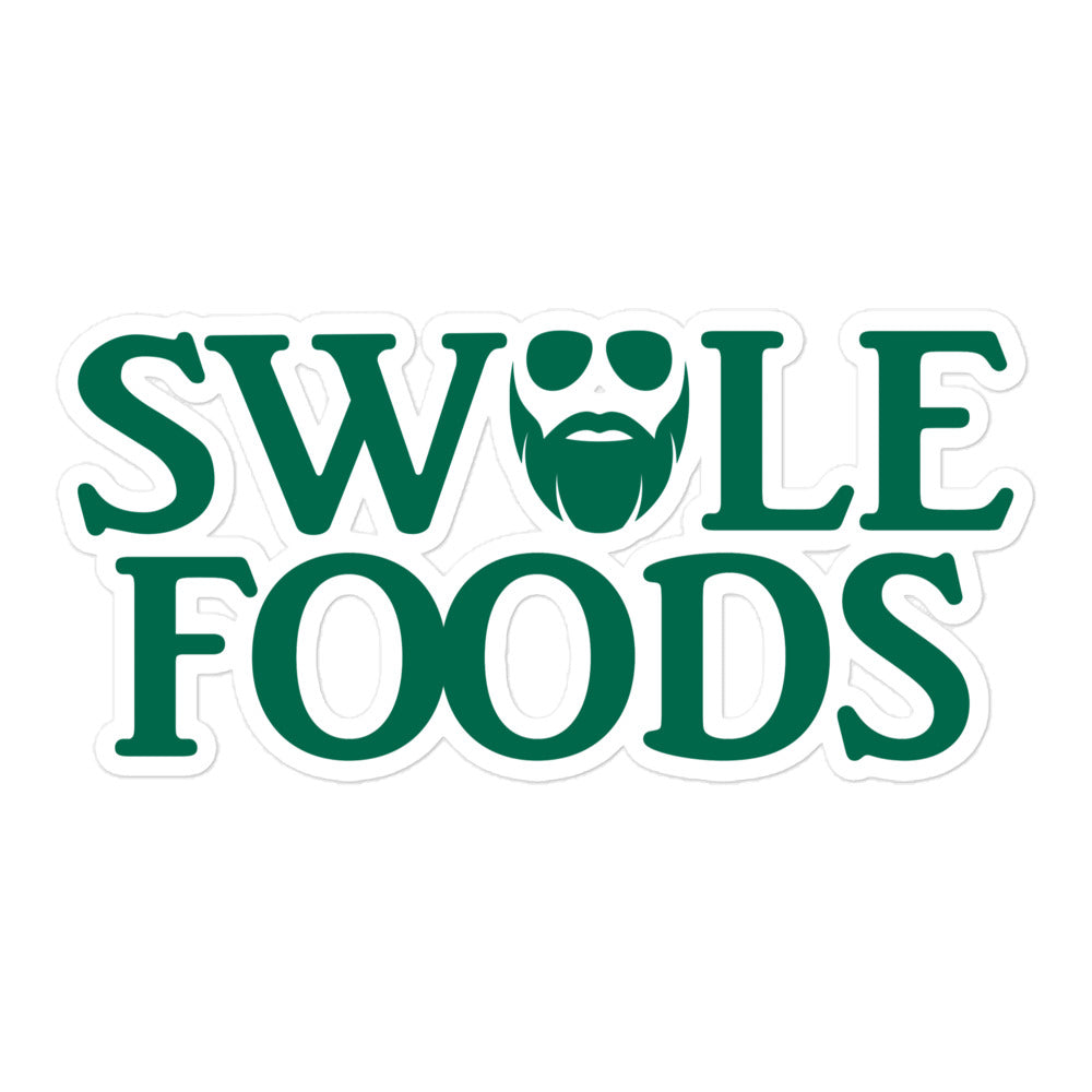 Swole Foods Sticker – Papa Swolio