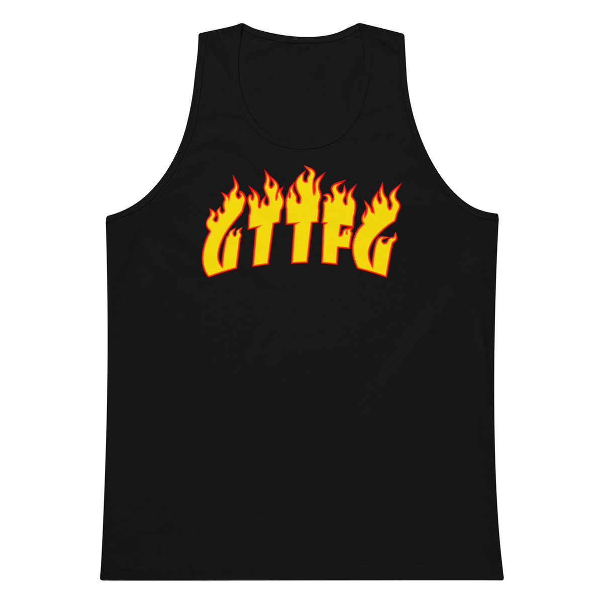 GTTFG (Fire) Premium Tank Top – Papa Swolio