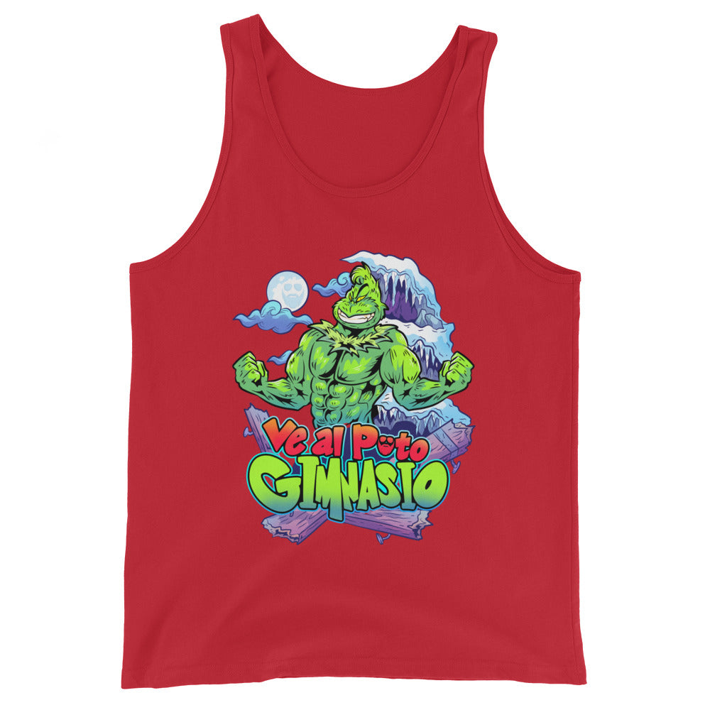 Ve Al Puto Gimnasio Grinch Tank Top – Papa Swolio