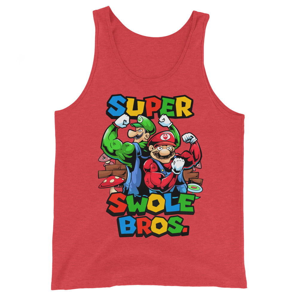 Super Swole Bros Tank Top – Papa Swolio