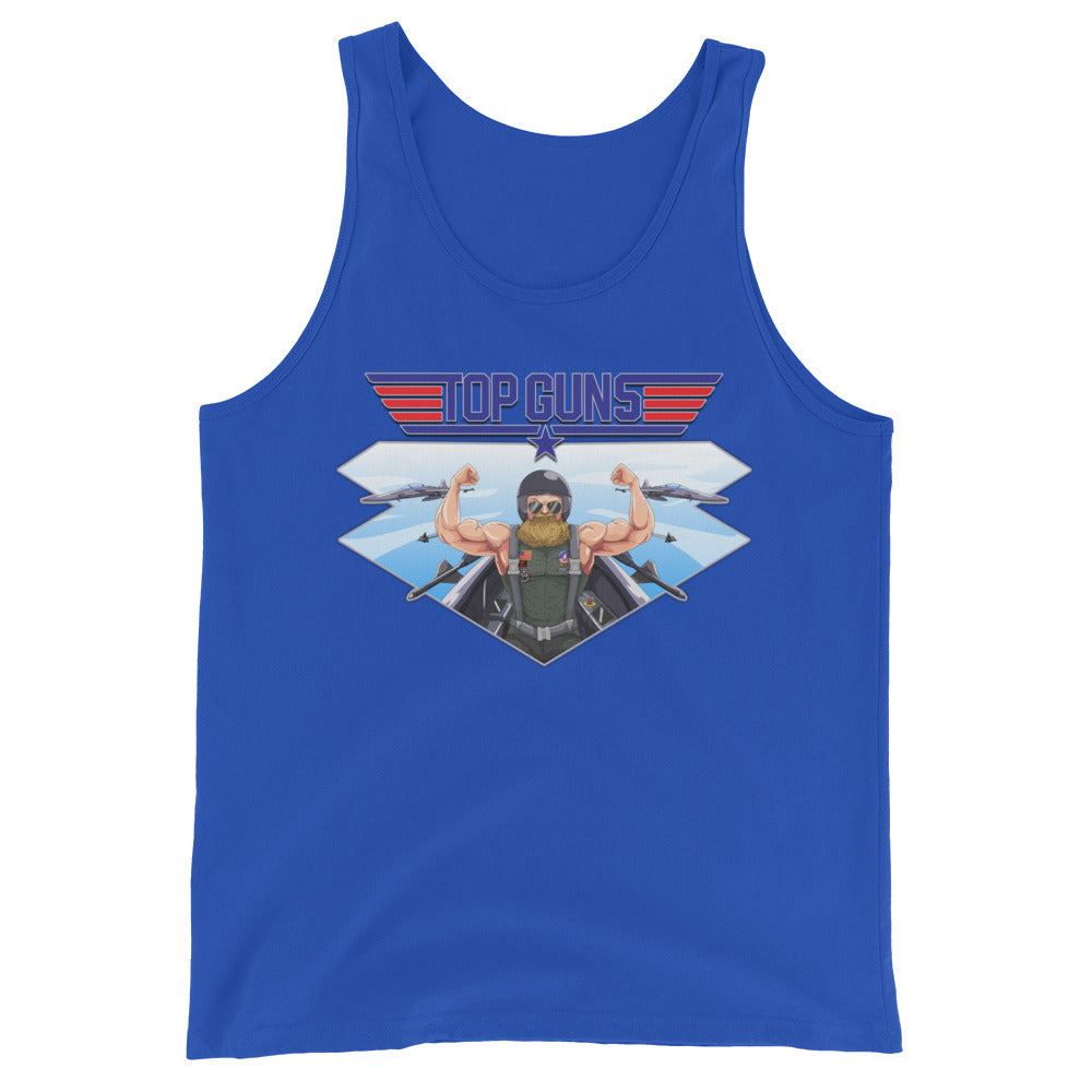 Top Guns Tank Top – Papa Swolio