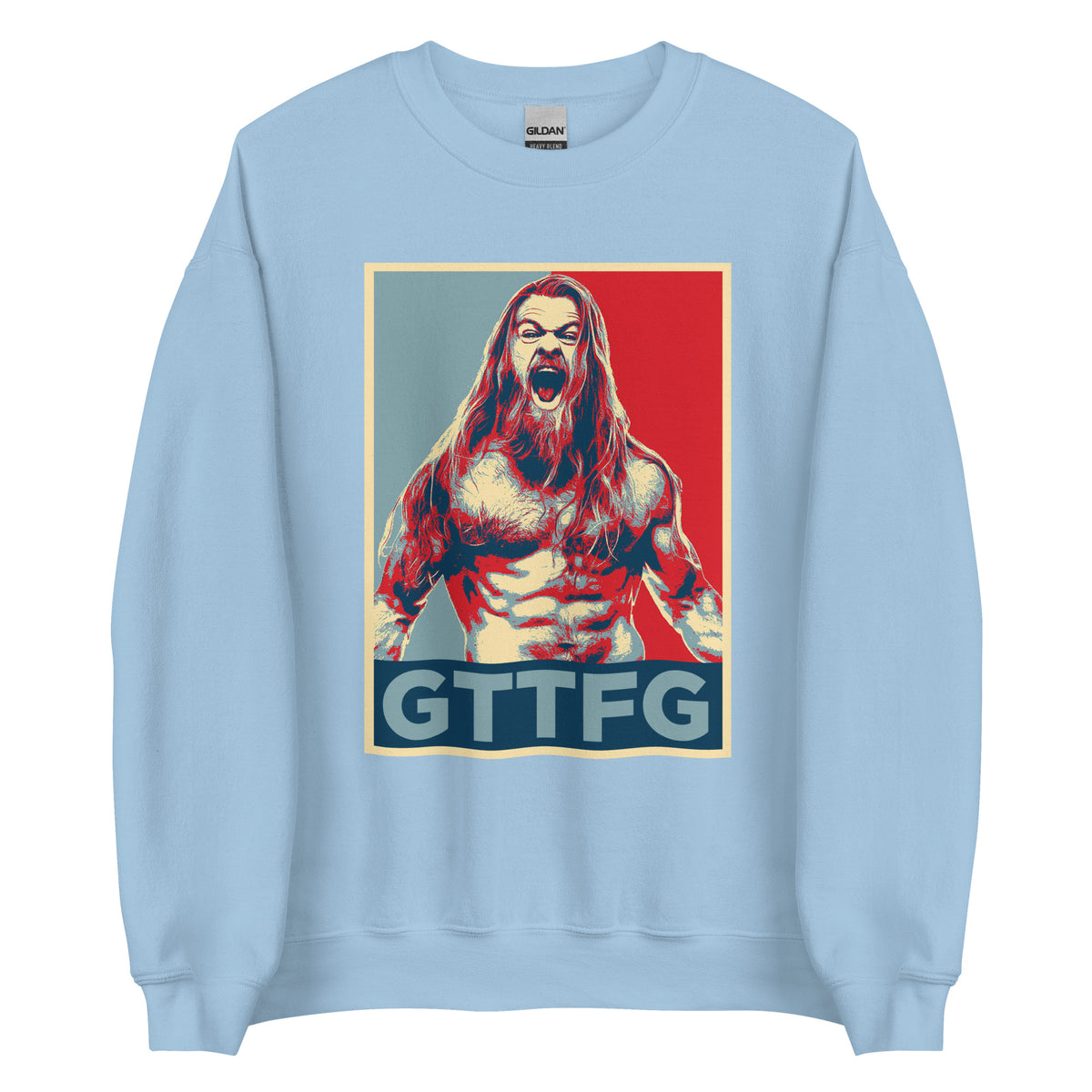 GTTFG Hope Poster Sweatshirt – Papa Swolio