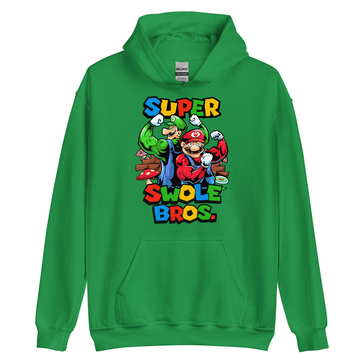 Super Swole Bros Hoodie – Papa Swolio