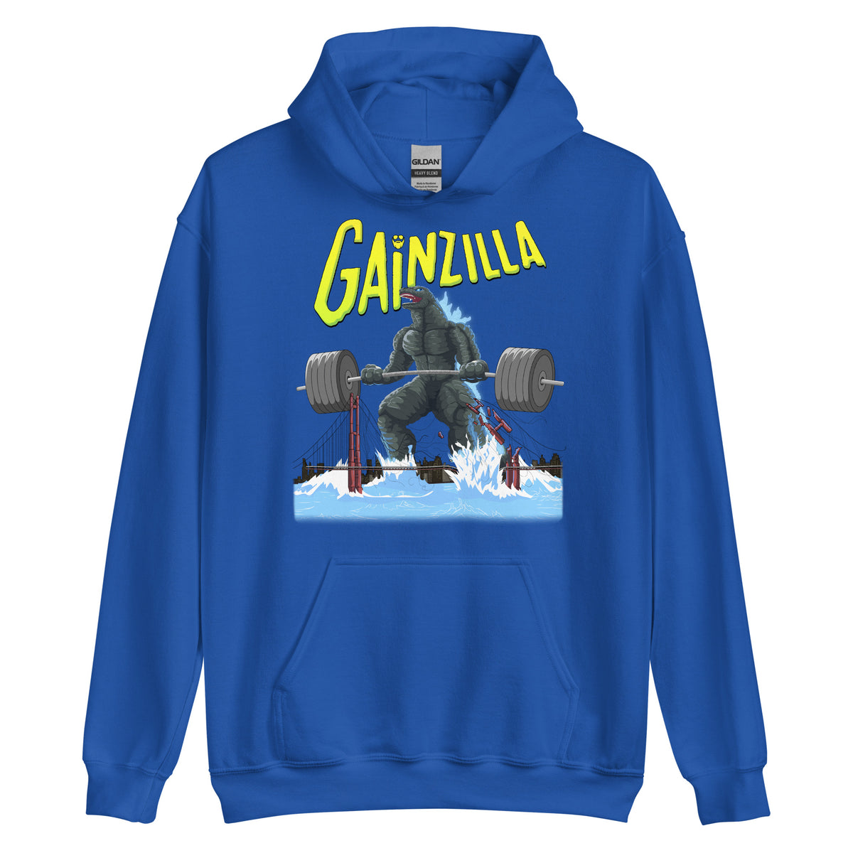 Gainzilla Hoodie – Papa Swolio