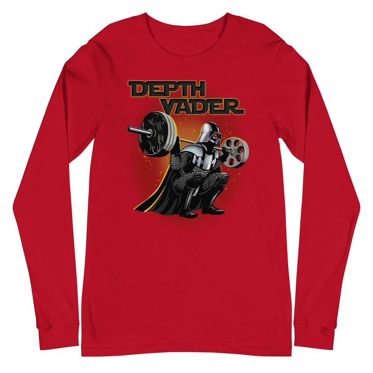 Depth Long Sleeve T-Shirt – Papa Swolio