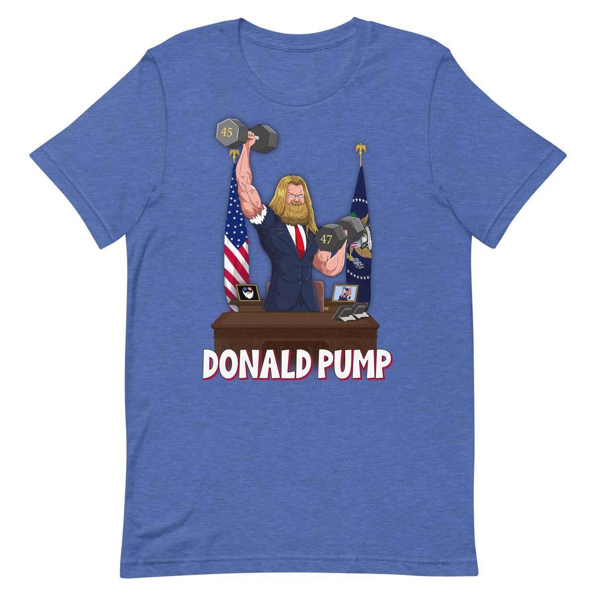 Donald Pump T-Shirt – Papa Swolio