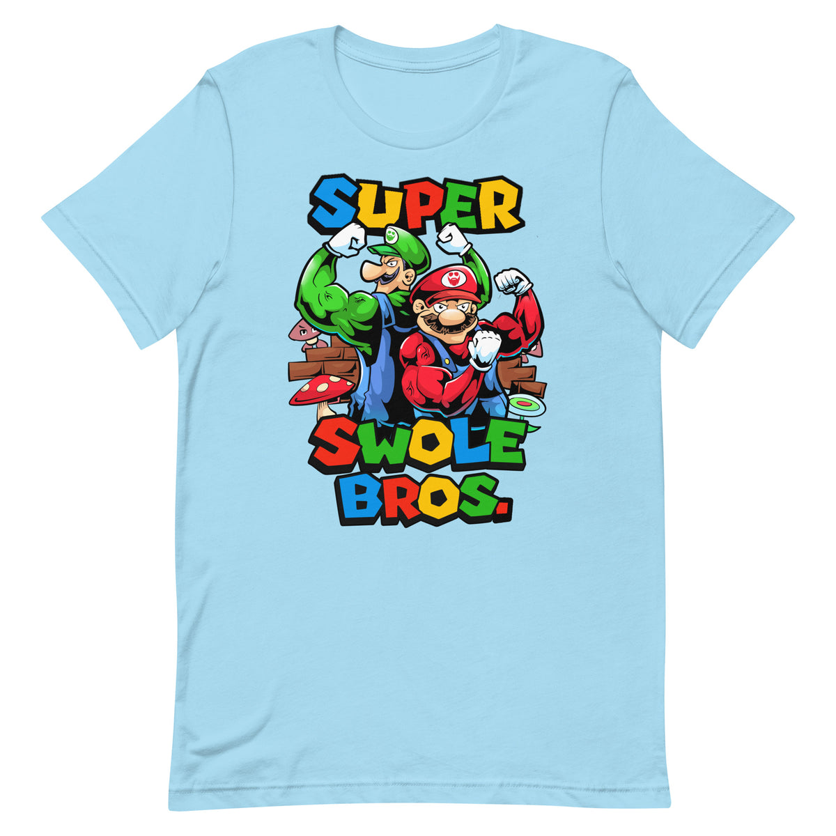 Super Swole Bros T-Shirt – Papa Swolio