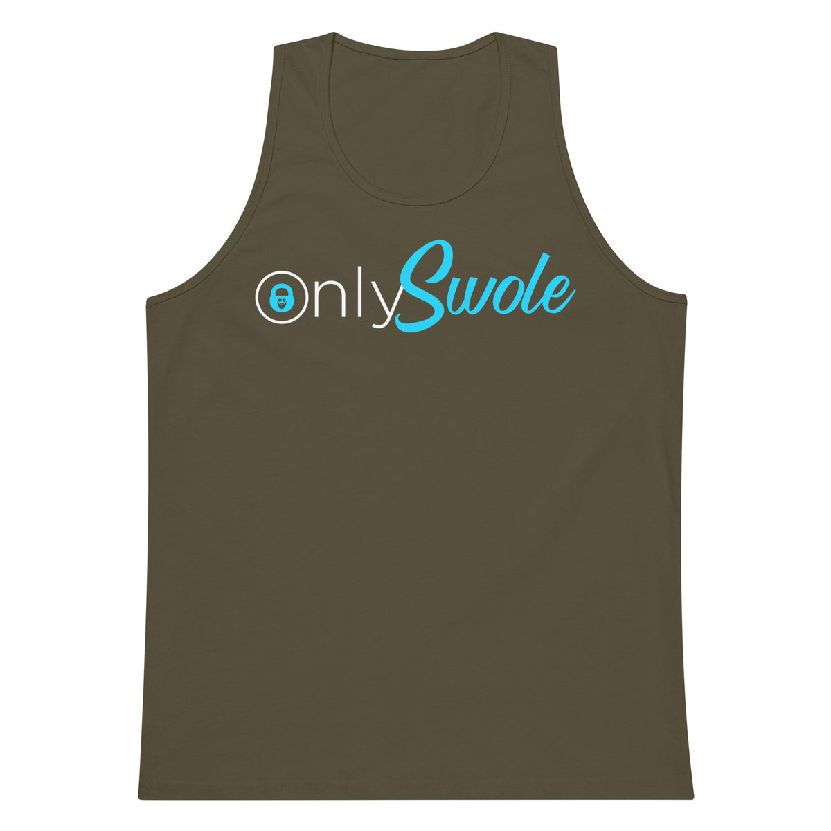 Only Swole Men’s Premium Tank Top – Papa Swolio