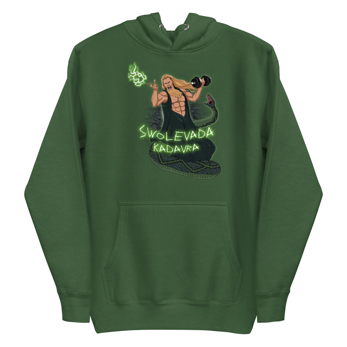 Lord Swoledemort Premium Hoodie – Papa Swolio