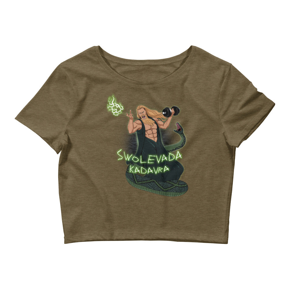 Lord Swoledemort Fitted Crop Top – Papa Swolio